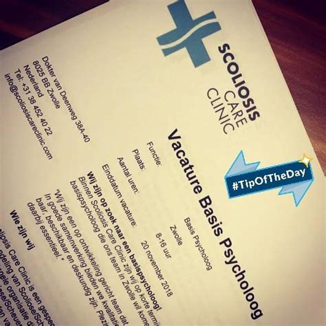 Basispsycholoog En Op Zoek Naar Een Baan Reageer Dan Nu Via Info