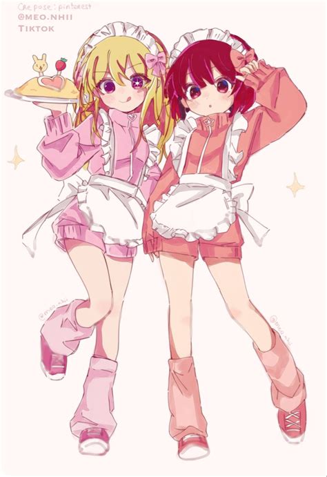 Ruby X Kana In 2025 Cute Drawings Anime Chibi Ruby Anime