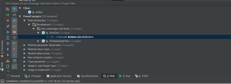 how to omit exclude files by extension in intellij show usages stack