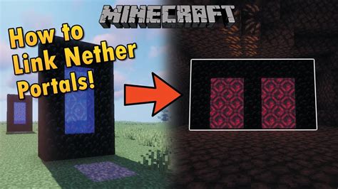 Minecraft Linking Nether Portals Tutorial Tips And Tricks Pocket Edition Bedrock And Pc
