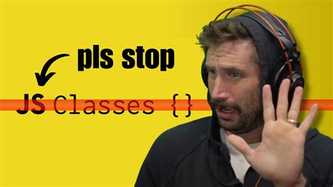 stop using classes in javascript prime reacts youtube