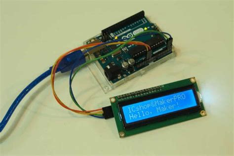 How To Set Up An I2c 16x2 Lcd Display With Arduino Kelai