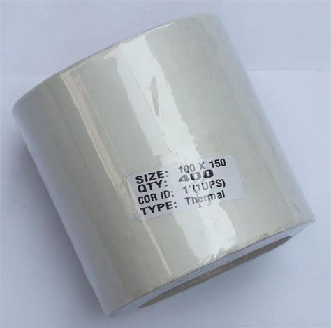 White Plain Shipping Label Roll At Rs 205roll In Surat Id 27430878548