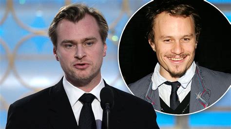 The Heartbreaking Moment Christopher Nolan Accepts Heath Ledgers