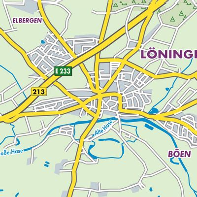Löningen Stadtpläne Und Landkarten