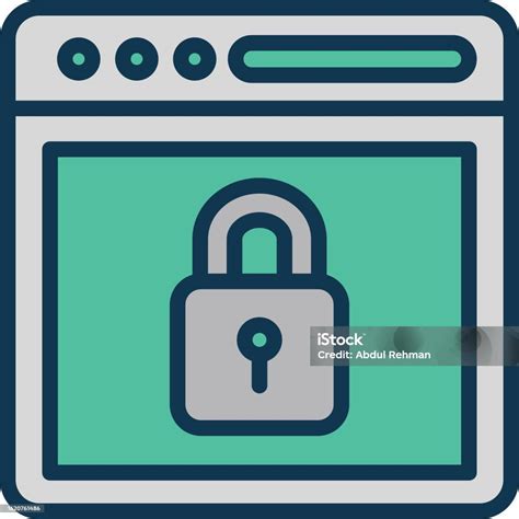 Online Protection Isolated Vector Icon That Can Be Easily Modified Or