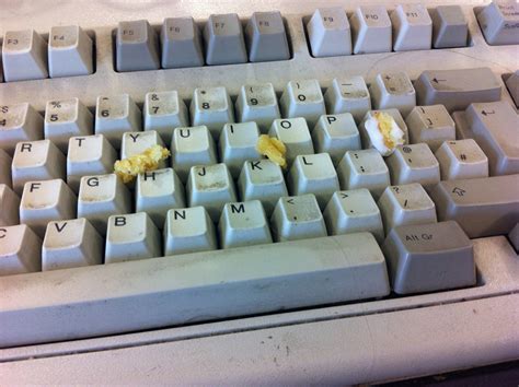 A Definitive Ranking Of The Stuff Lodged In Your Keyboard