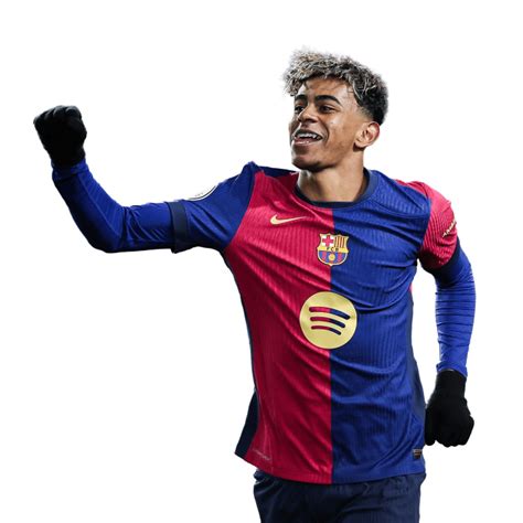 Lamine Yamal Png Barcelona Football Render