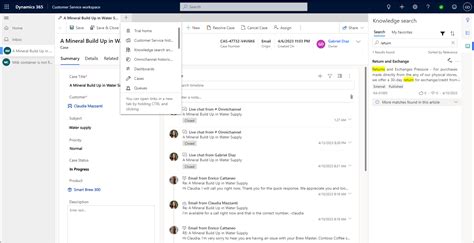 Dynamics 365 Customer Service용 Customer Service Workspace 응용 프로그램 개요