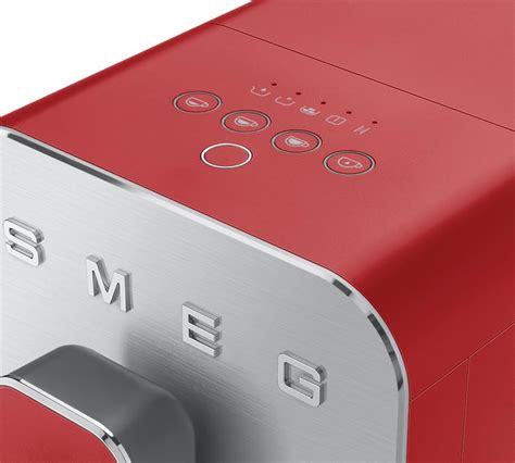 Smeg Rouge BCC01RDMEU Maxipack Garantie 2 ans Machine à café grain