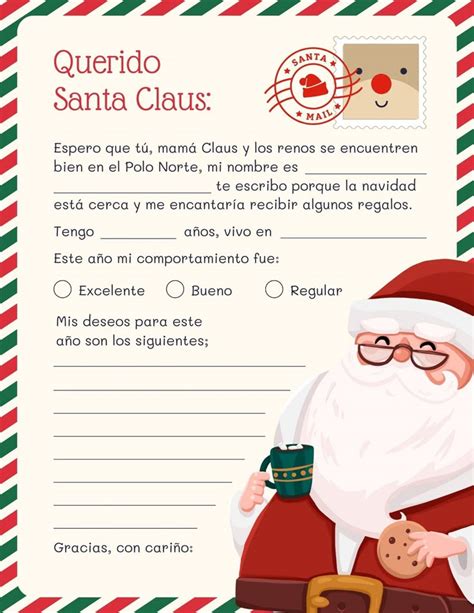 Pin Auf Cartas Para Santa Claus