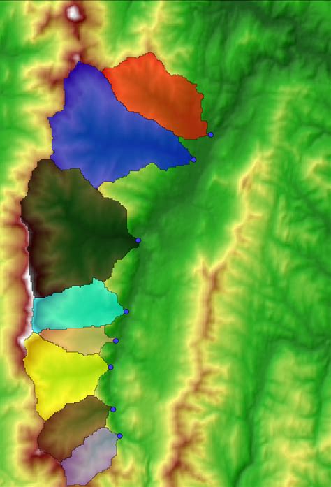 Creating Catchment From Point Using Dtm Raster In Qgis Geographic