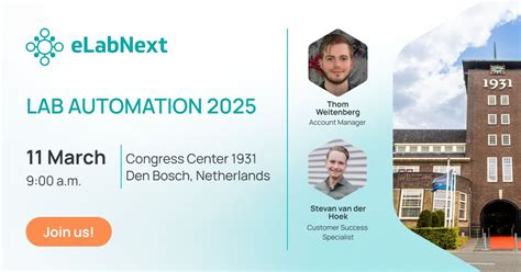 Labautomation Labautomation2025 Elabnext Digitallab Aiinlabs