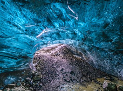 Flickriver Photoset Ice Cave Blue Crystal Ice Glacier South Eastern