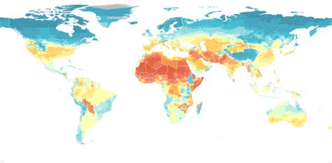Updated Impact Map Data Provides A Detailed View Of Future Temperature