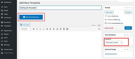 how to add sticky header effects for elementor
