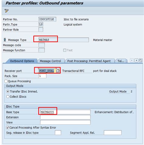 SAP PI End To End Idoc To File Scenario Dual Stack