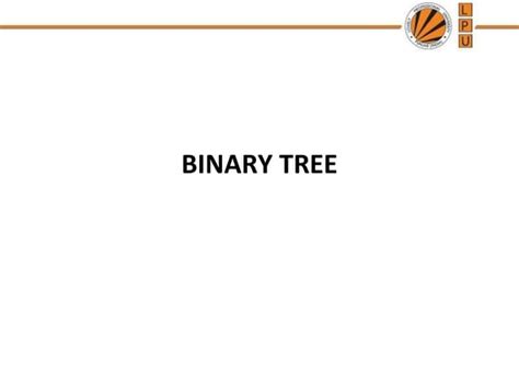 11 Binary Tree Ppt