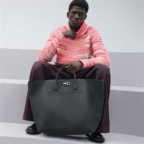 Daan Duez And Moustapha Sy Pose For Salvatore Ferragamo
