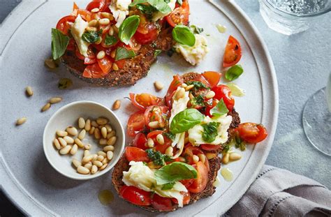 Caprese Bruschetta Recipe Eatingisart