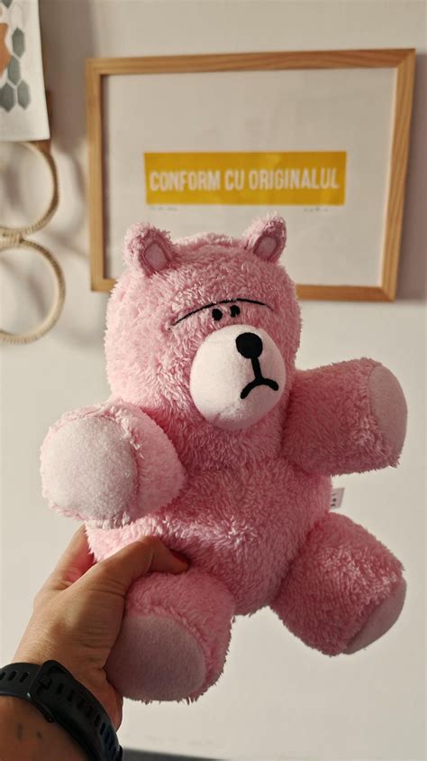 Pink Bear Plush Toy Story Replica Handmade Teddy 25cm Etsy