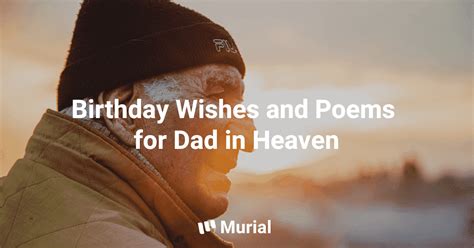 Birthday In Heaven Poem Dad