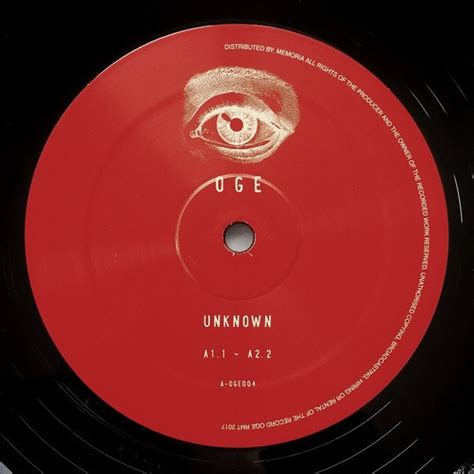 Unknown Artist Unknown Label Oge Oge004 Format Vinyl 12 33 ⅓