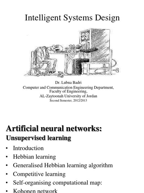 artificial neural networks unsupervised learning pdf pdf artificial