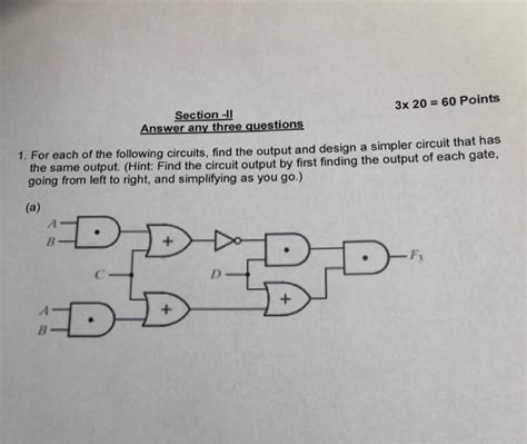 Solved For Each Of The Following Circuits Find The Chegg