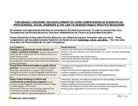 Process Recording Example Social Work