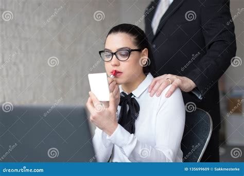 Married Boss Cheating With Secretary Concept Stock Image Image Of