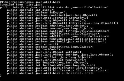 What Is The Use Of Javap Command In Java