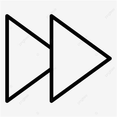 forward vector icon design illustration forward fast forward arrows
