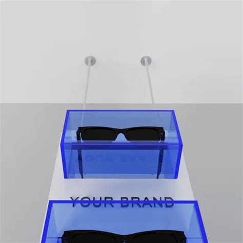 Innovative New Hanging Acrylic Eyewear Display Racks For Retail Store