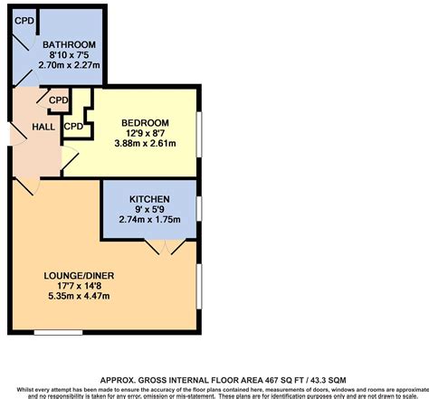 Free Property Report Flat 18 Windmill Court Barnham Road Barnham Bognor Regis Po22 0dy
