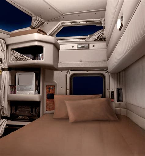 Semi Truck Sleeper Cab Interior