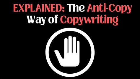 Explained The Anti Copy Of Copywriting By Kushagra Oberoi Medium