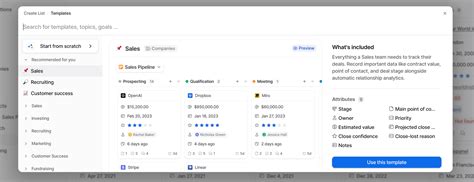 create lists attio help center