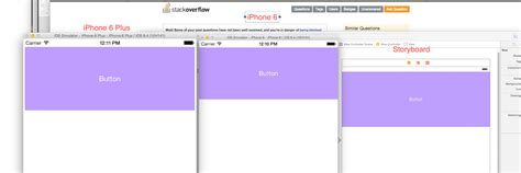 Ios Borders Around Uibutton On Iphone 6 Plus Stack Overflow