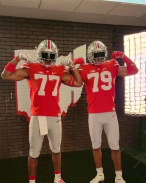 St Edward 2024 Offensive Linemen Devontae And Deontae Armstrong Get Dream Offers From Ohio