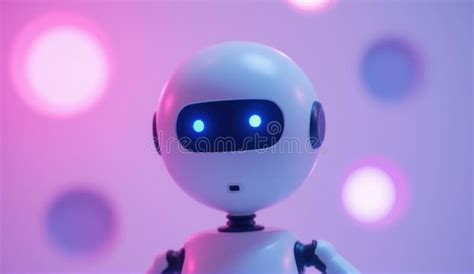 Abstract Environments Robot Character Interactions In Digital Art Stock Illustration