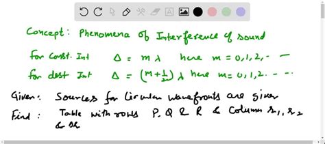 solved figure p16 42 shows the circular wave fronts emitted by two