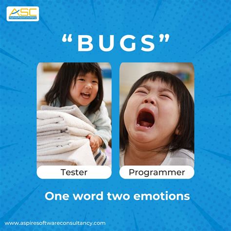 Aspire Software Consultancy On Linkedin Meme Bugs Developers Sdlc Development Memes