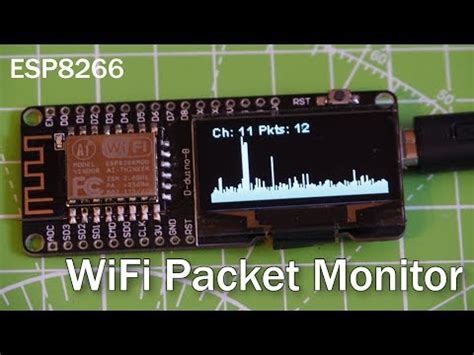 GitHub Spacehuhn PacketMonitor ESP OLED WiFi Packet Monitor