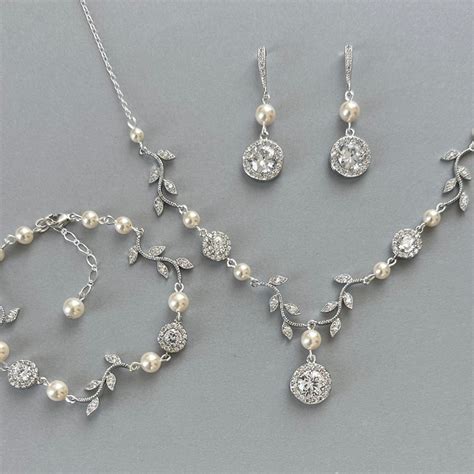 Rhodium Jewelry Etsy