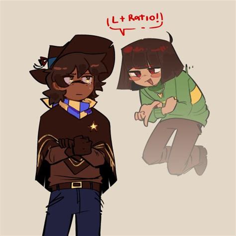 Cocoapowder Chara X Clover In Undertale Funny Undertale Comic Undertale Memes