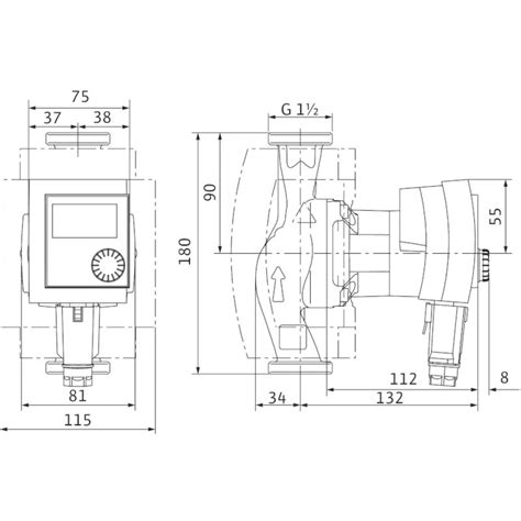 Wilo Stratos Pico 25 1 6 130 Mm Hocheffizienz Pumpe 4132457