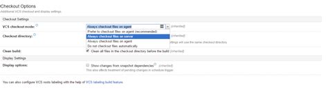 Git Teamcity Agent Cannot Run The Build Stack Overflow