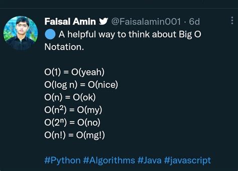 Faisal Amin On Linkedin Datastructures Algorithms Developers
