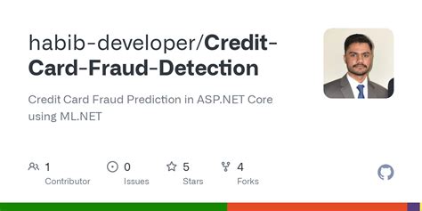 Github Habib Developer Credit Card Fraud Detection Credit Card Fraud Prediction In Asp Net